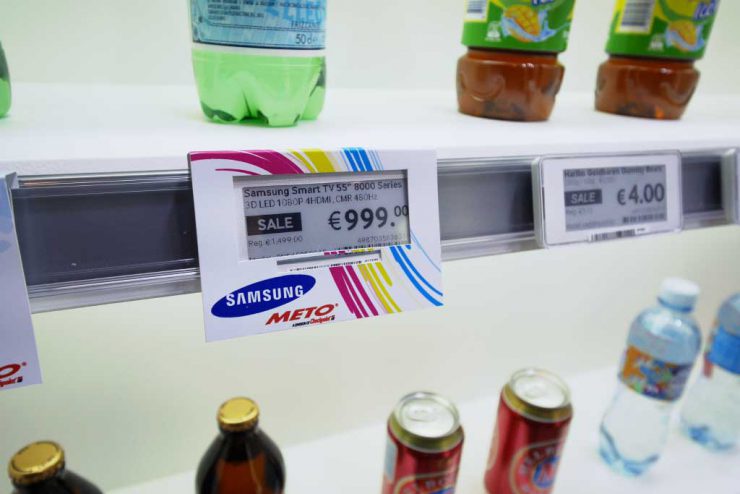 Samsung launches electronic shelf labels for greater pricing ...