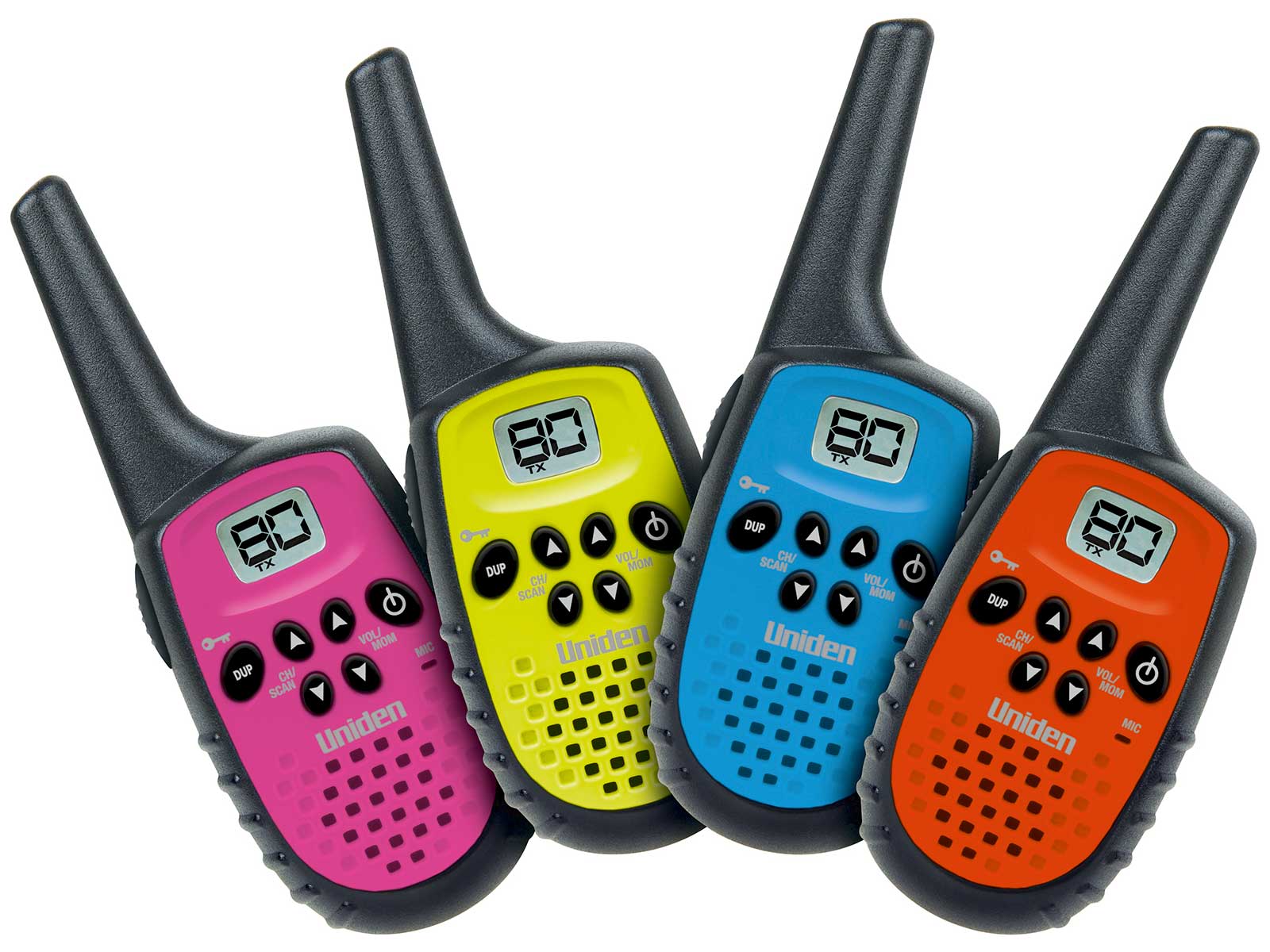 Head into the wild with Uniden's new colourful UHF handheld radios ...