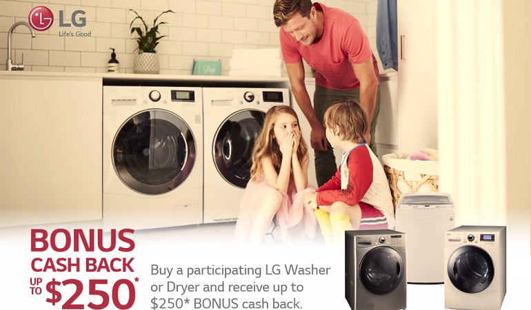 LG laundry cashback - Appliance Retailer