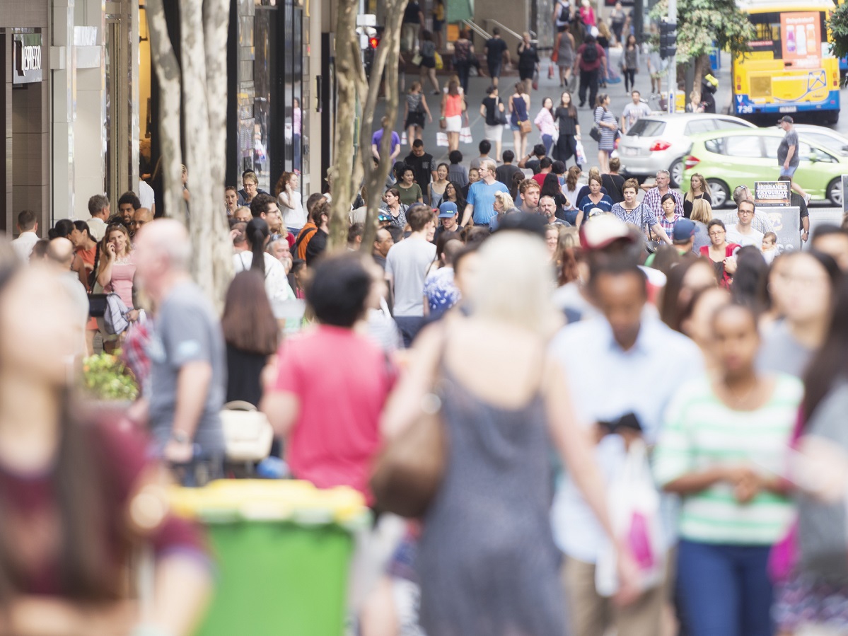 Brisbane Queen Street shopping crowds - Appliance Retailer