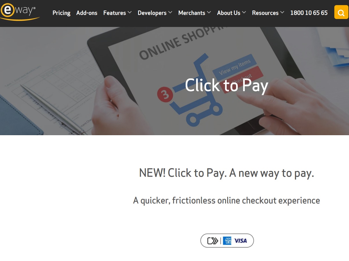 eWAY introduces Click to Pay with Visa and AMEX - Appliance Retailer